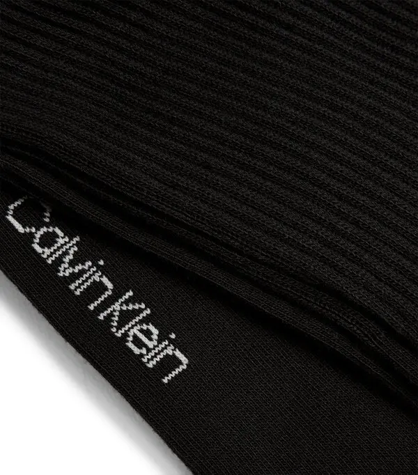 Calvin Klein Crew Stripe Socks - Black