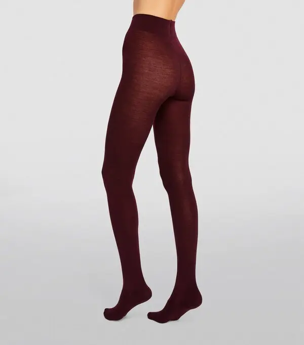Falke Soft Merino Tights - Red