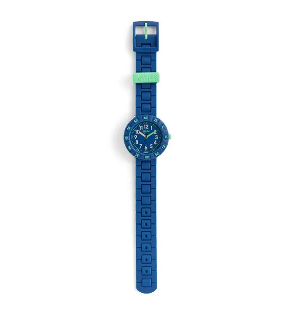 FLIK FLAK Round Strap Watch