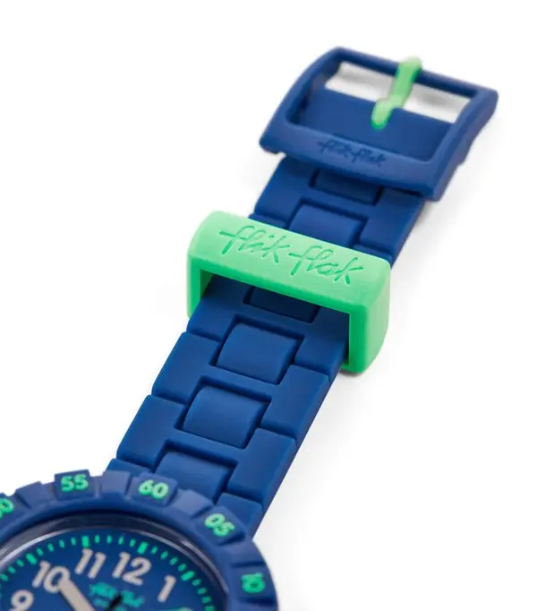 FLIK FLAK Round Strap Watch