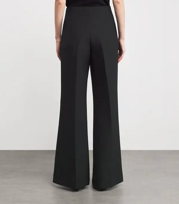Sandro High-rise Wide-leg Trousers
