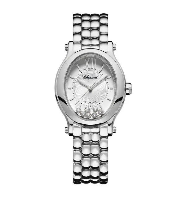 Chopard Happy Sport Oval Watch - Silver
