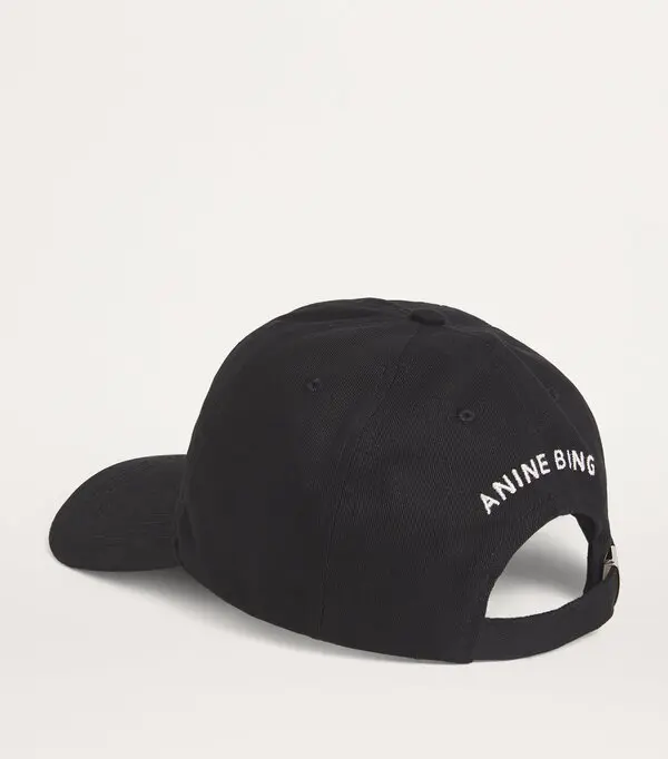 ANINE BING Jeremy Baseball Cap - Black