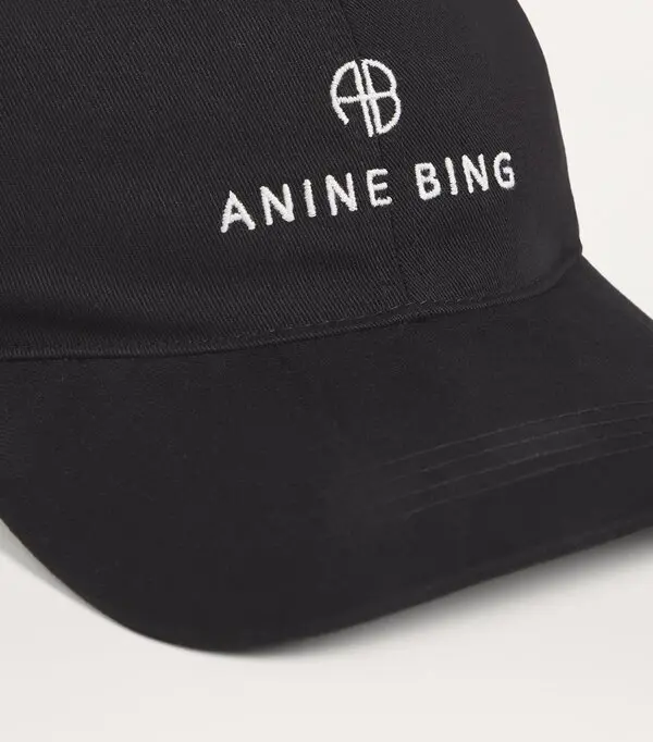 ANINE BING Jeremy Baseball Cap - Black
