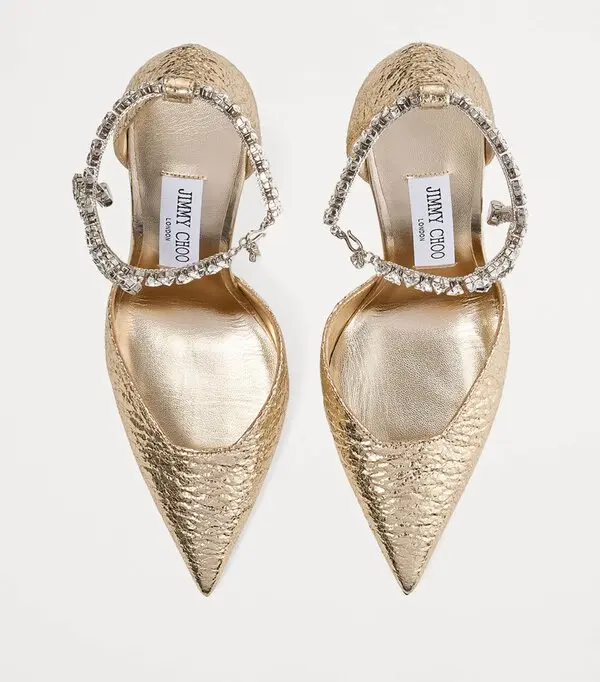 JIMMY CHOO Stevie 100 Crinkled Pumps