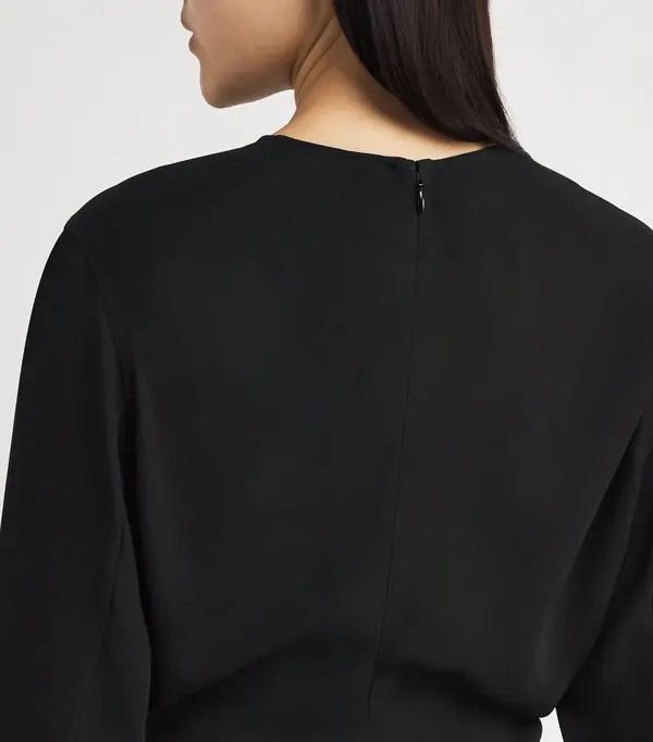 TOTEME Slouch-waist Maxi Dress
