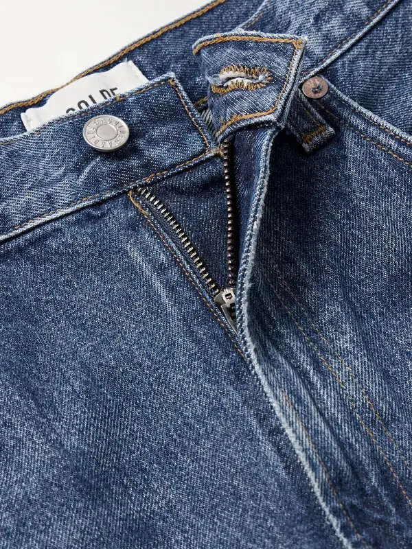 AGOLDE Low Curve Mid-rise Wide-leg Jeans
