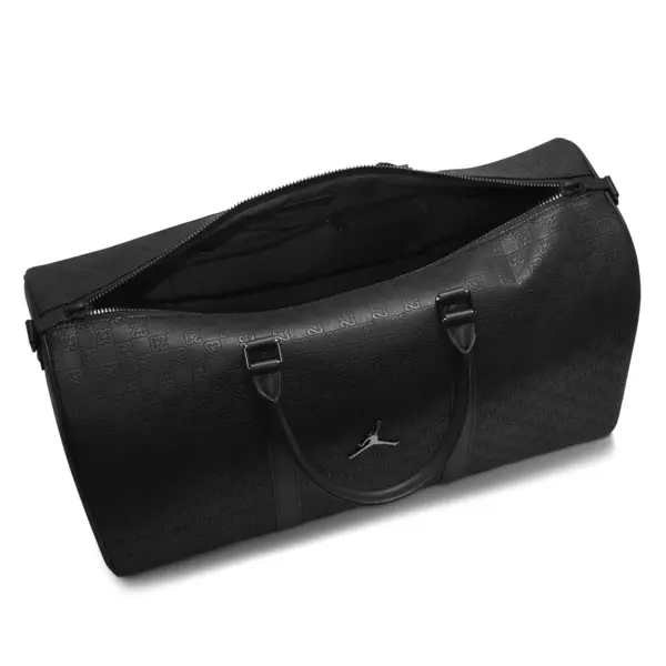 Jordan Monogram Duffle Bag - Black | Editorialist