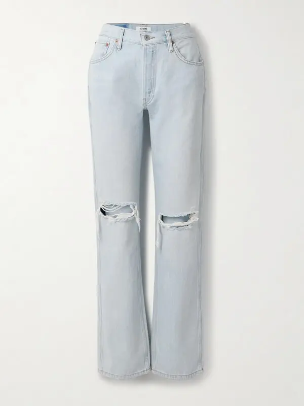 RE/DONE 90s Loose High-rise Straight-leg Jeans