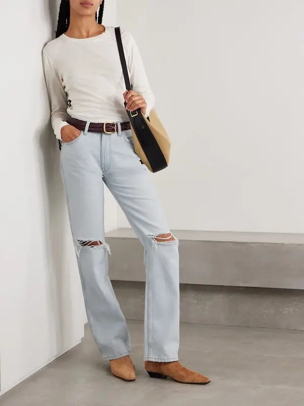 RE/DONE 90s Loose High-rise Straight-leg Jeans
