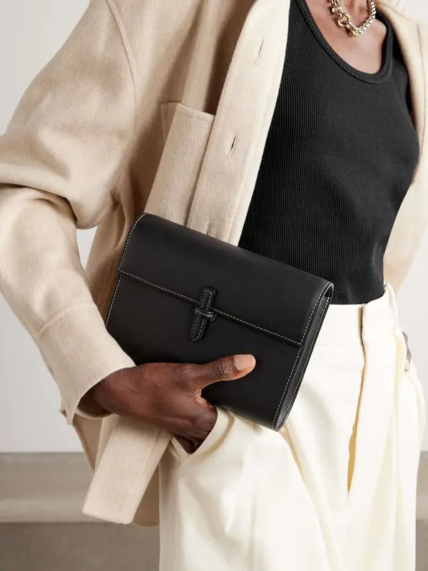 HUNTING SEASON Leather Handheld Clutch