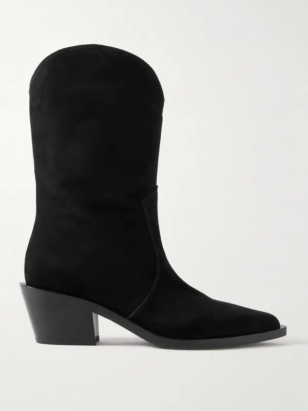 GIANVITO ROSSI Waylon 45 Suede Ankle Boots