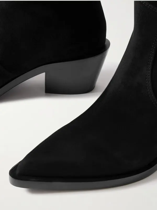 GIANVITO ROSSI Waylon 45 Suede Ankle Boots