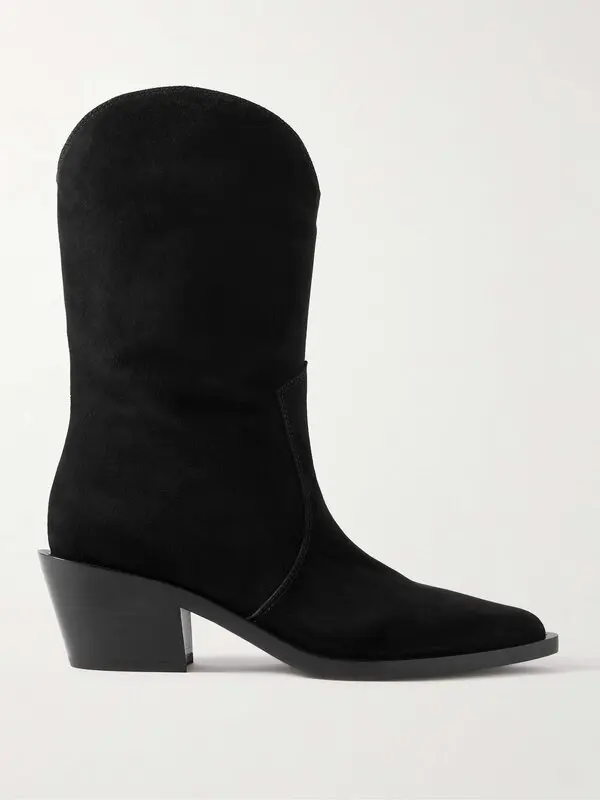 GIANVITO ROSSI Waylon 45 Suede Ankle Boots