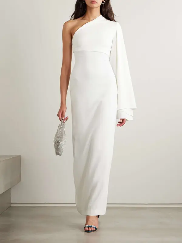 Solace London Elisa One-sleeve Gown