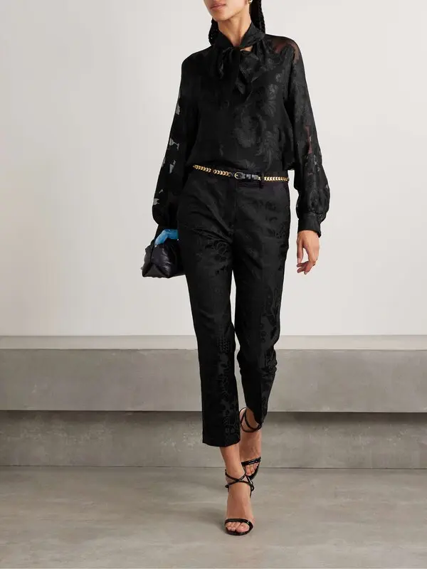 Etro Tie-detailed Blouse - Black