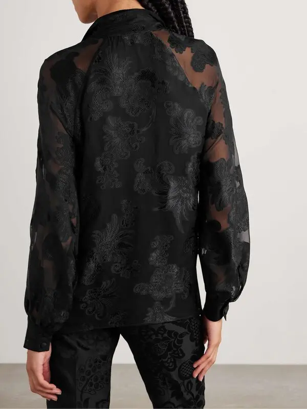 Etro Tie-detailed Blouse - Black