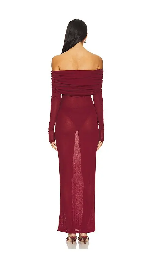Superdown Chantal Sheer Gown