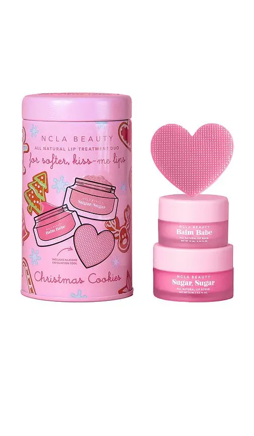 NCLA BEAUTY Lip Care Duo + Lip Scrubber - Christmas Cookies