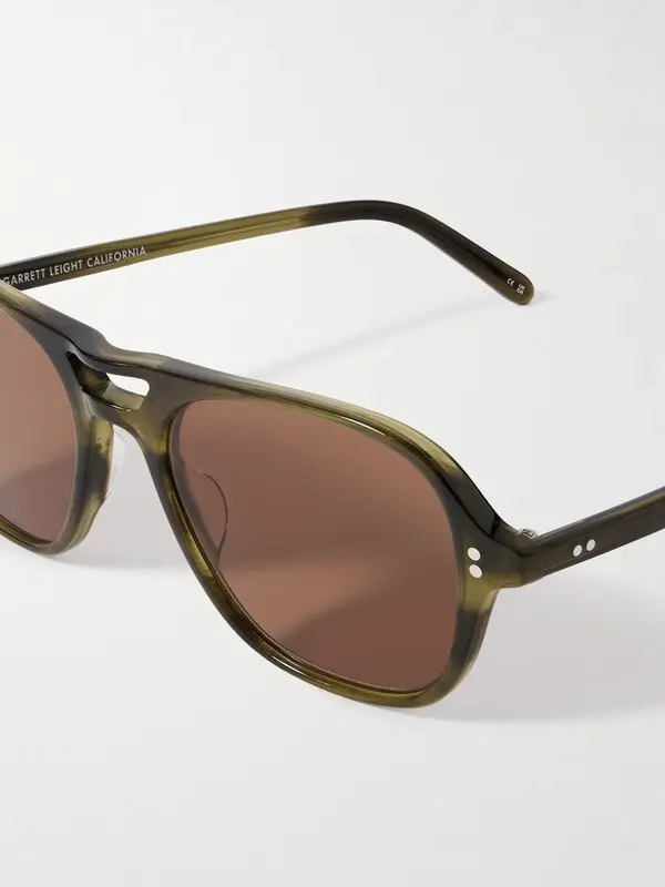 Garrett Leight Doc Aviator Sunglasses