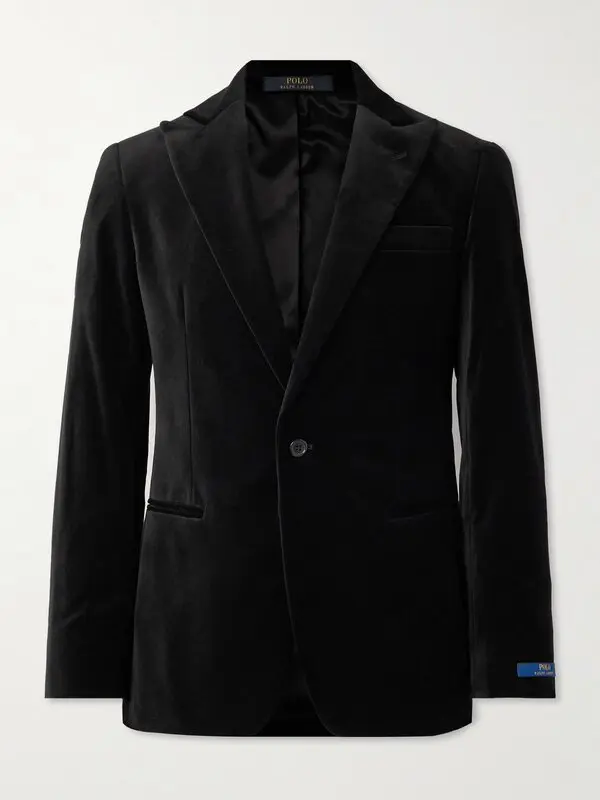 Polo Ralph Lauren Cotton-velvet Blazer