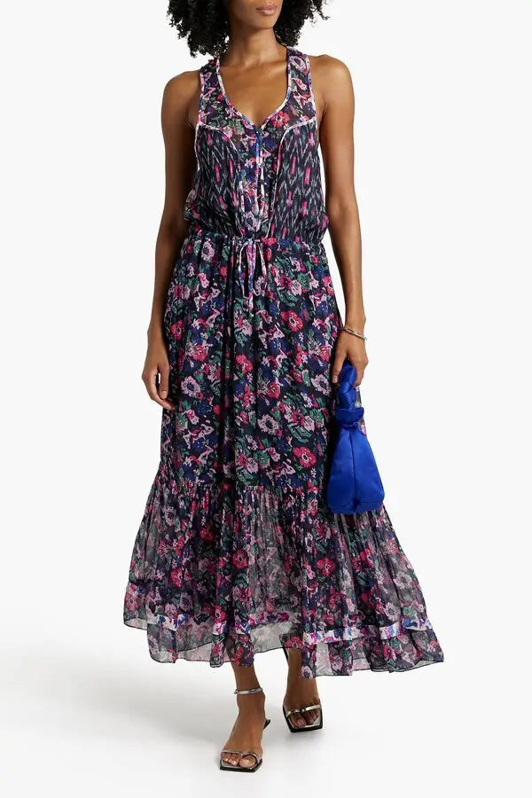 MARANT ETOILE Randia Floral-print Maxi Dress