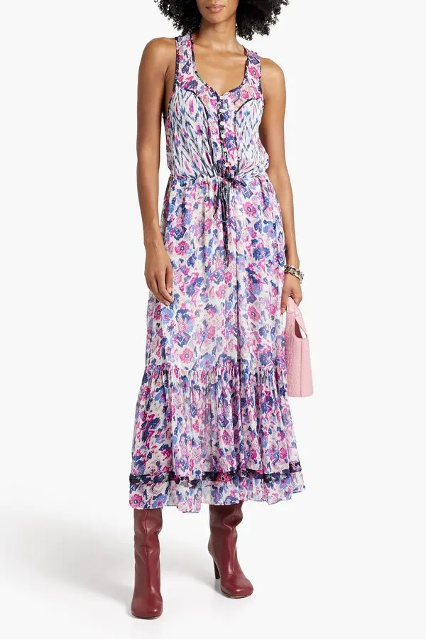 MARANT ETOILE Randia Floral-print Maxi Dress
