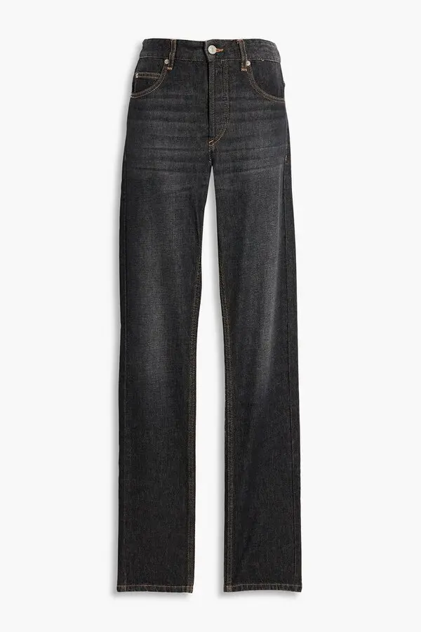 MARANT ETOILE Biliana High-rise Slim-leg Jeans