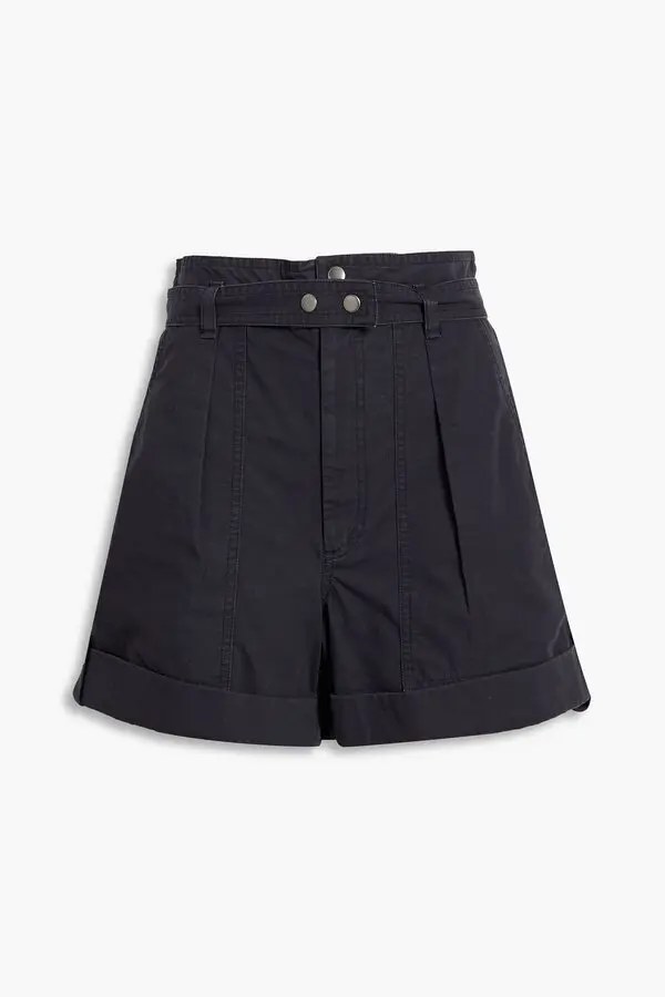 MARANT ETOILE Kalosco Belted Cotton Shorts
