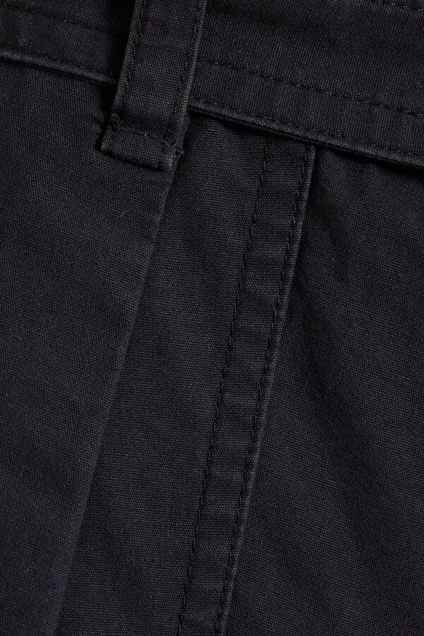 MARANT ETOILE Kalosco Belted Cotton Shorts
