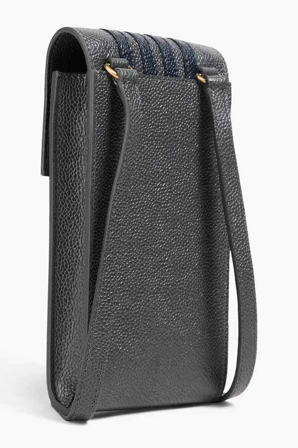 Thom Browne - Pebbledleather Phone Pouch