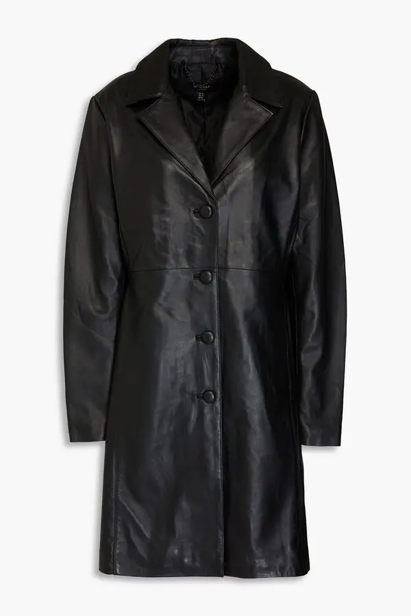 MUUBAA Leather Coat
