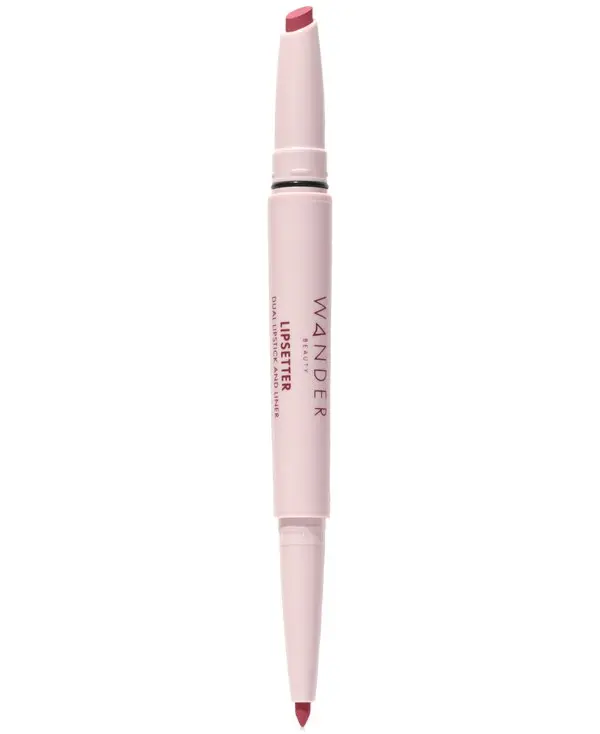 WANDER BEAUTY Lipsetter Dual Lipstick & Liner - On The Mauve