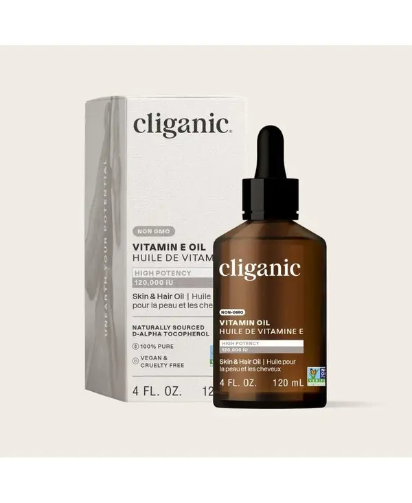 CLIGANIC 100% Pure Vitamin E Oil