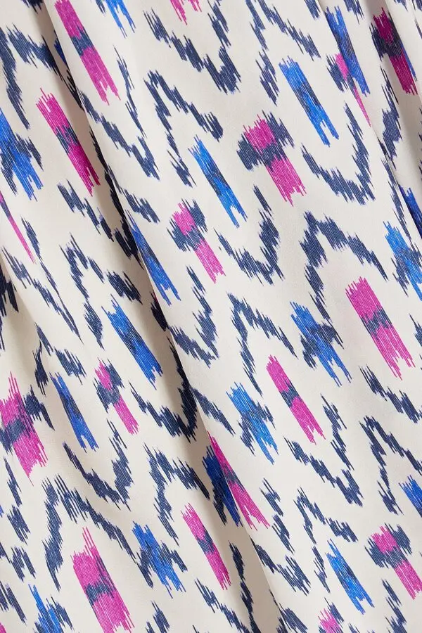 MARANT ETOILE Assia Printed Mini Skirt - Ecru