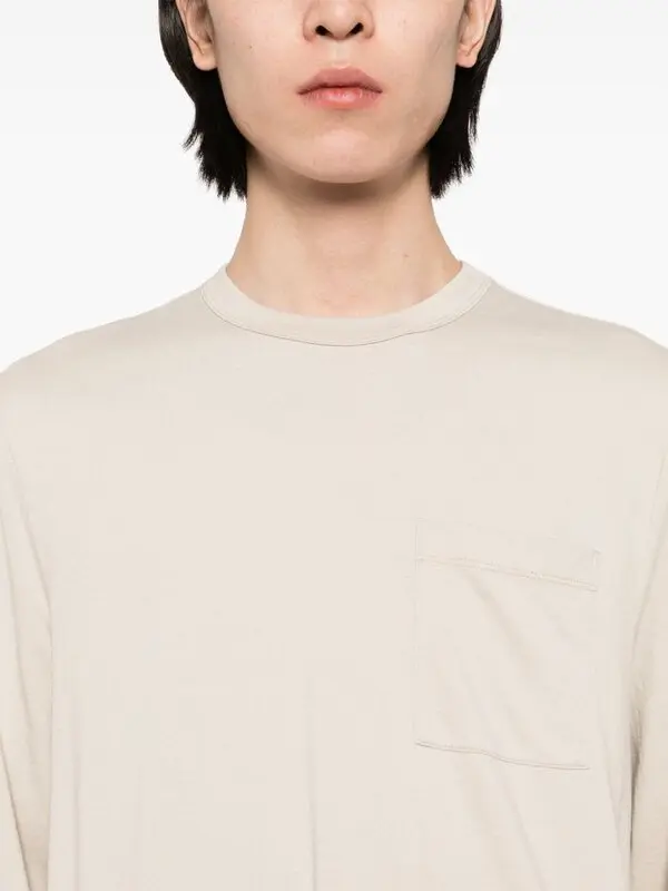 JAMES PERSE Long Sleeve Pocket T-shirt