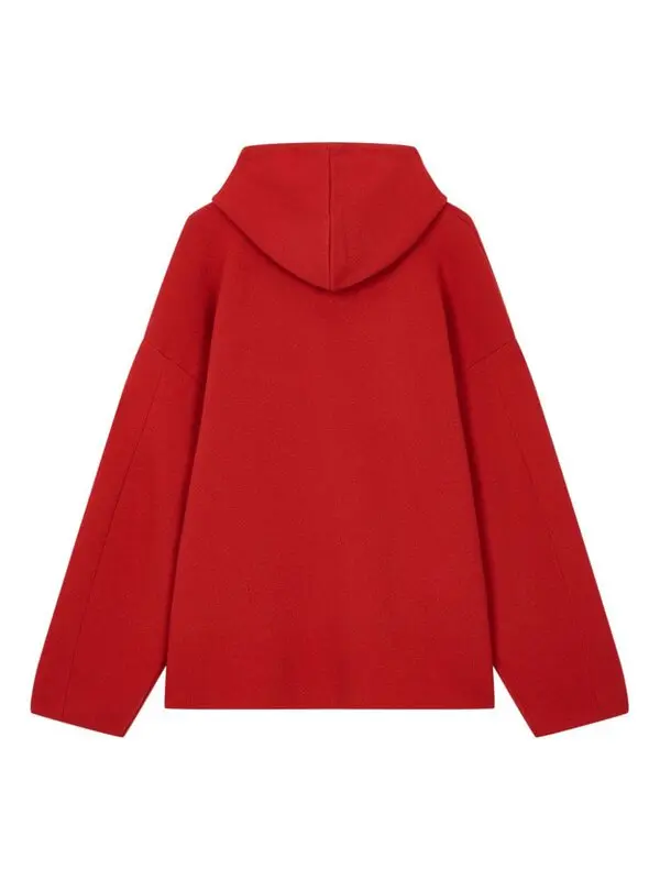 STUDIO TOMBOY Knitted Drawstring Hoodie