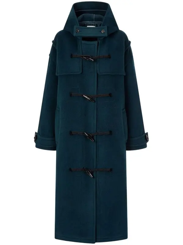 STUDIO TOMBOY Toggle-fastening Duffle Coat - Green