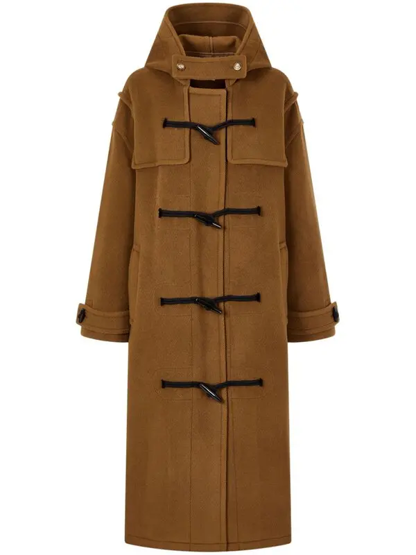 STUDIO TOMBOY Toggle-fastening Duffle Coat - Brown