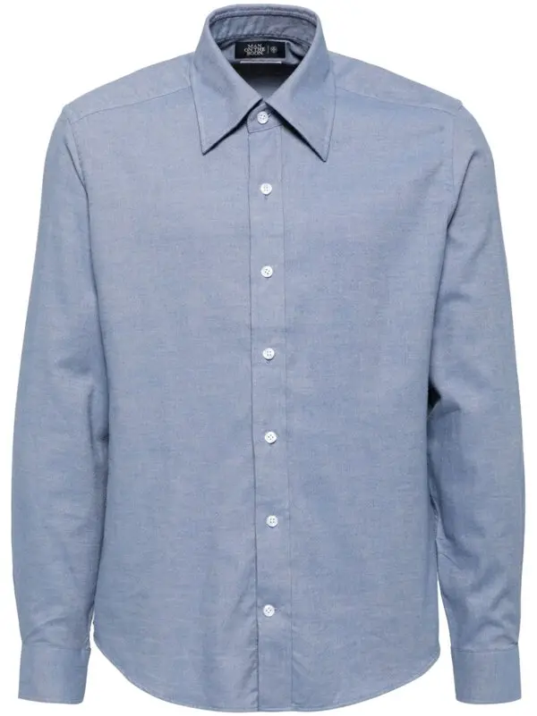 MAN ON THE BOON. Button-down Collar Long-sleeves Shirt