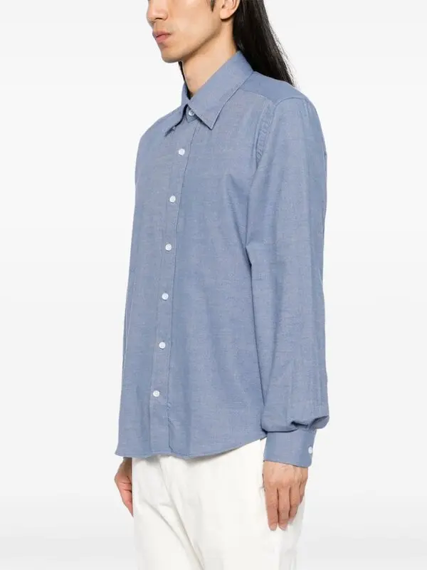 MAN ON THE BOON. Button-down Collar Long-sleeves Shirt