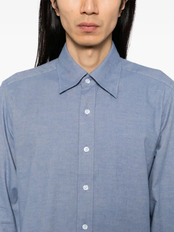 MAN ON THE BOON. Button-down Collar Long-sleeves Shirt