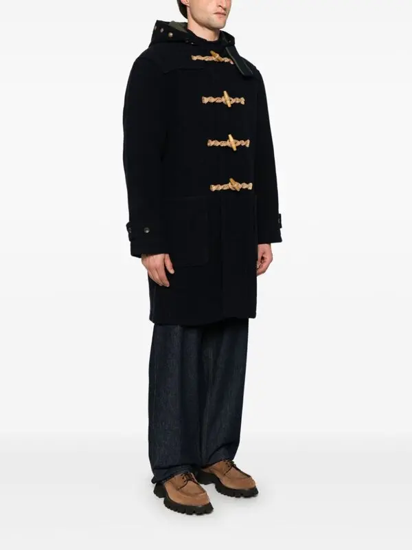 Ralph Lauren Wool Duffle Coat In Blue - 46% Off | Editorialist
