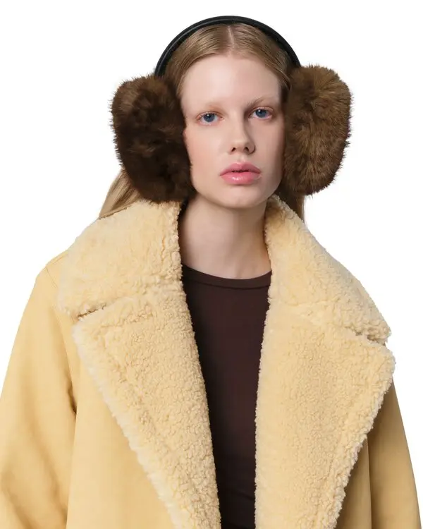 Apparis Esme Faux Fur Earmuffs - Mink
