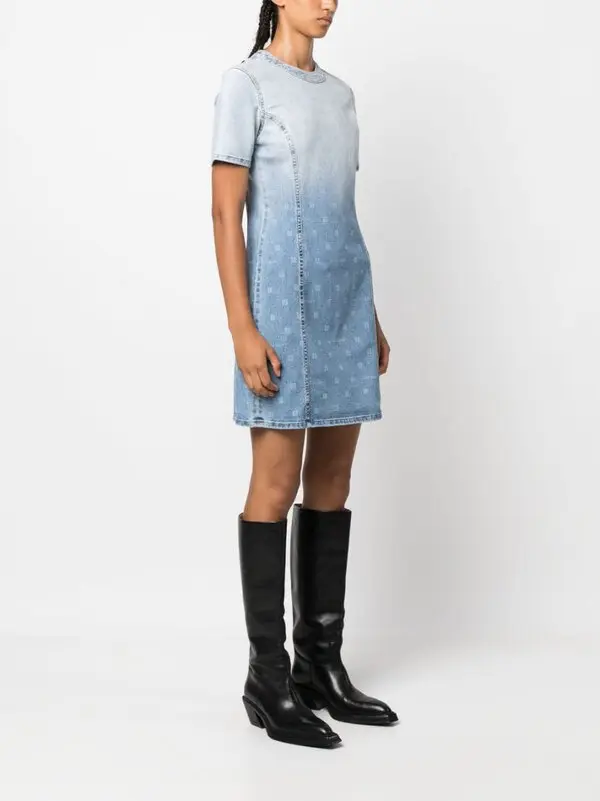 Givenchy Ombré-effect Denim Minidress