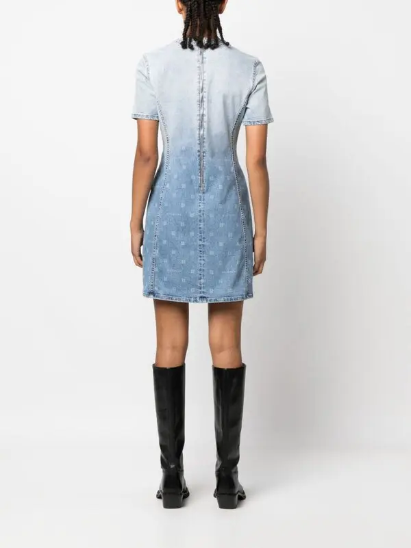 Givenchy Ombré-effect Denim Minidress
