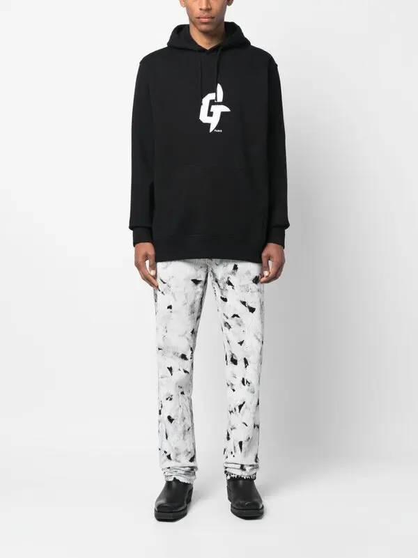 Givenchy Logo-patch Cotton Hoodie