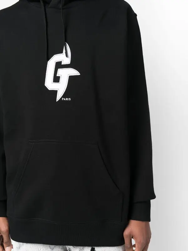 Givenchy Logo-patch Cotton Hoodie