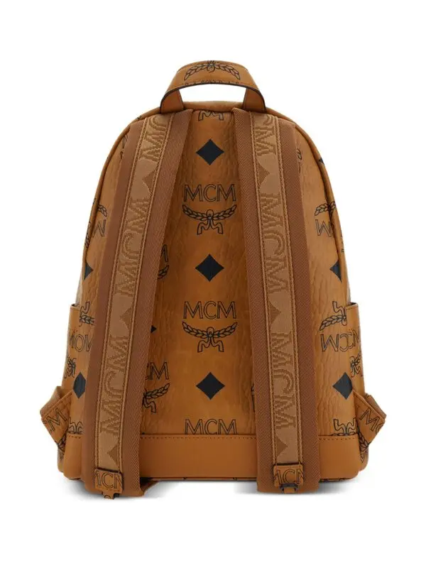 Mcm Stark Backpack - Brown