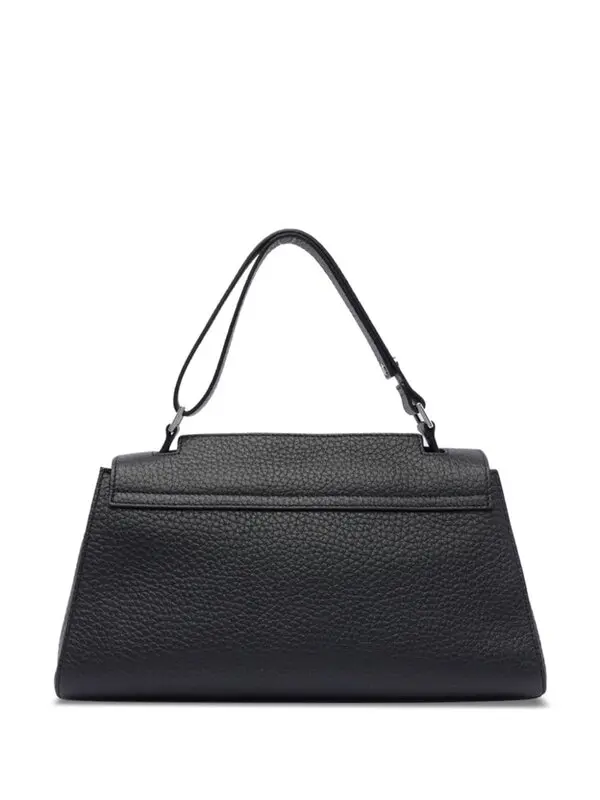 ORTIGNI Sveva Longuette Tote Bag - Black